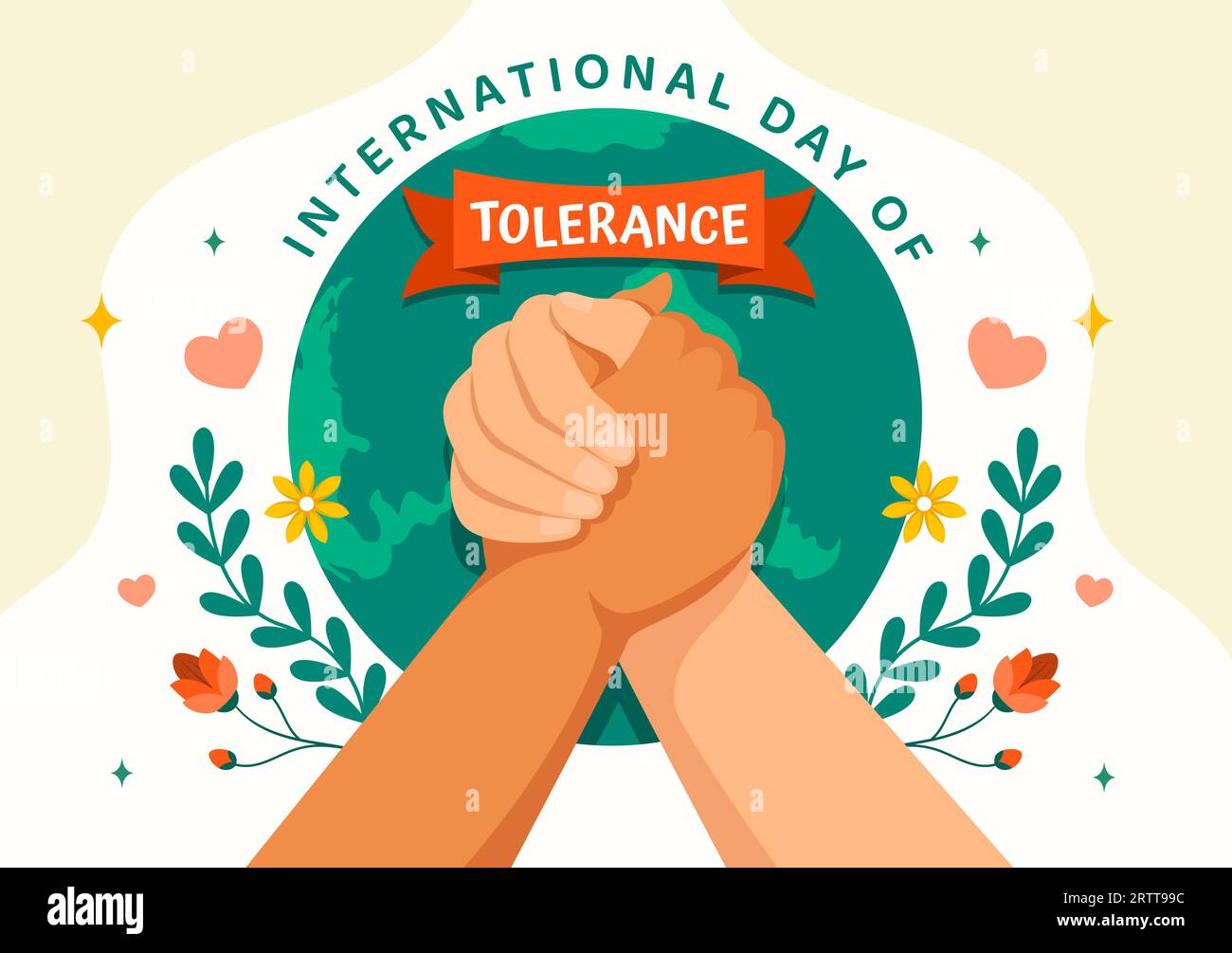 International Day for Tolerance Vector Illustration on November 16 with ...