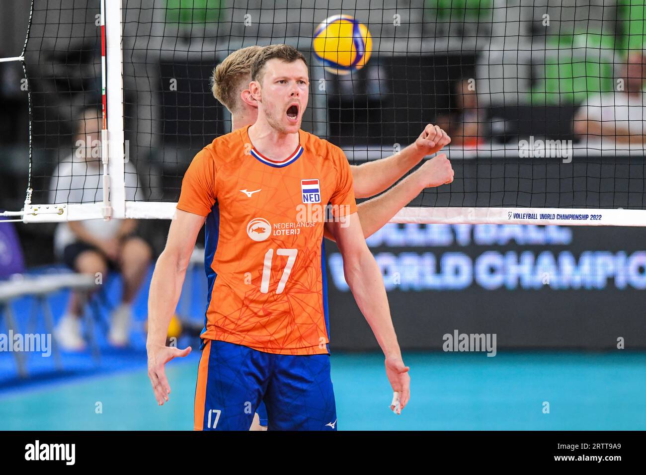 Michael Parkinson, Junior Tuinstra (Netherlands). Volleyball World ...