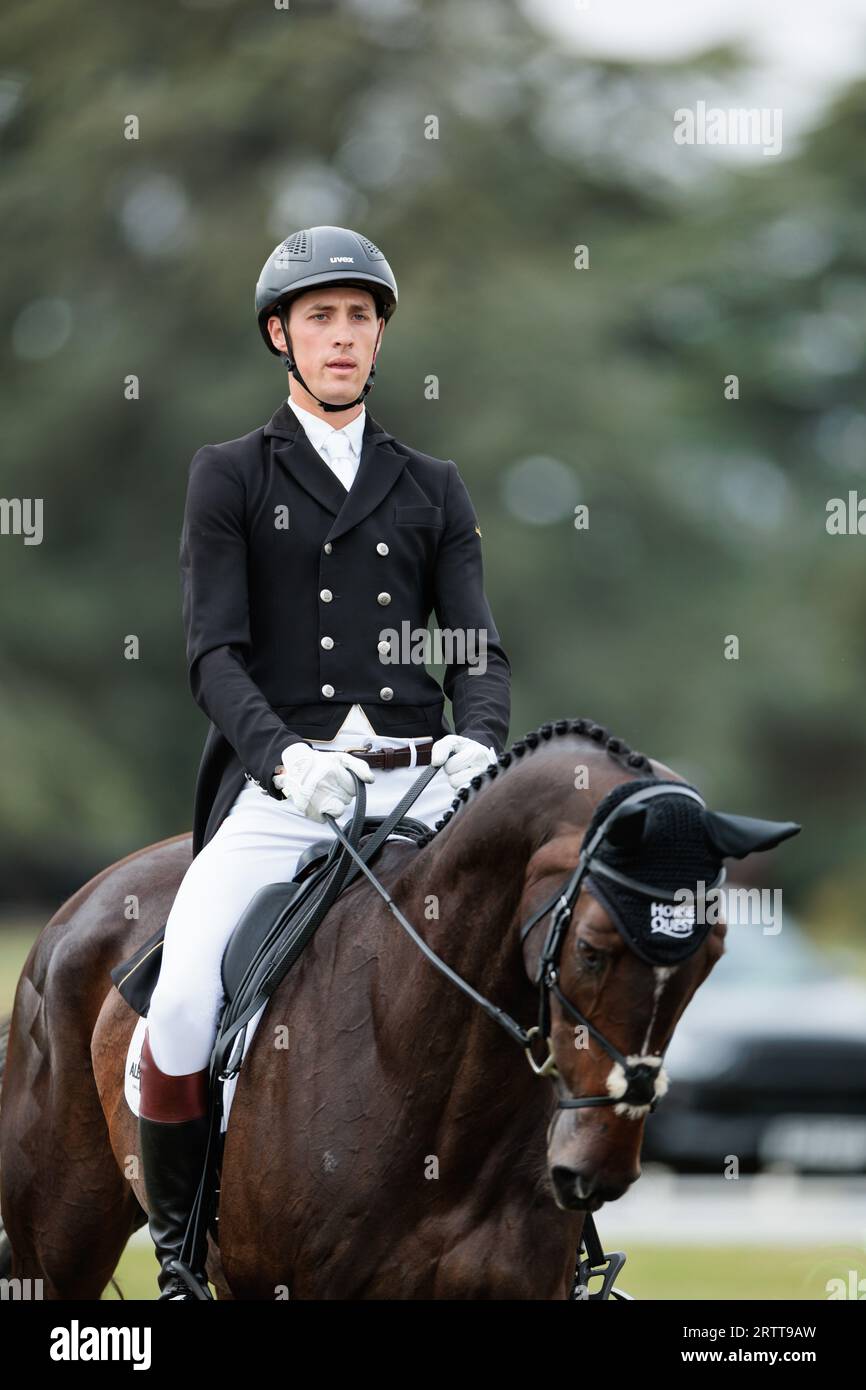 Will Rawlin of Great Britain with Ballycoog Breaker Boy during the ...