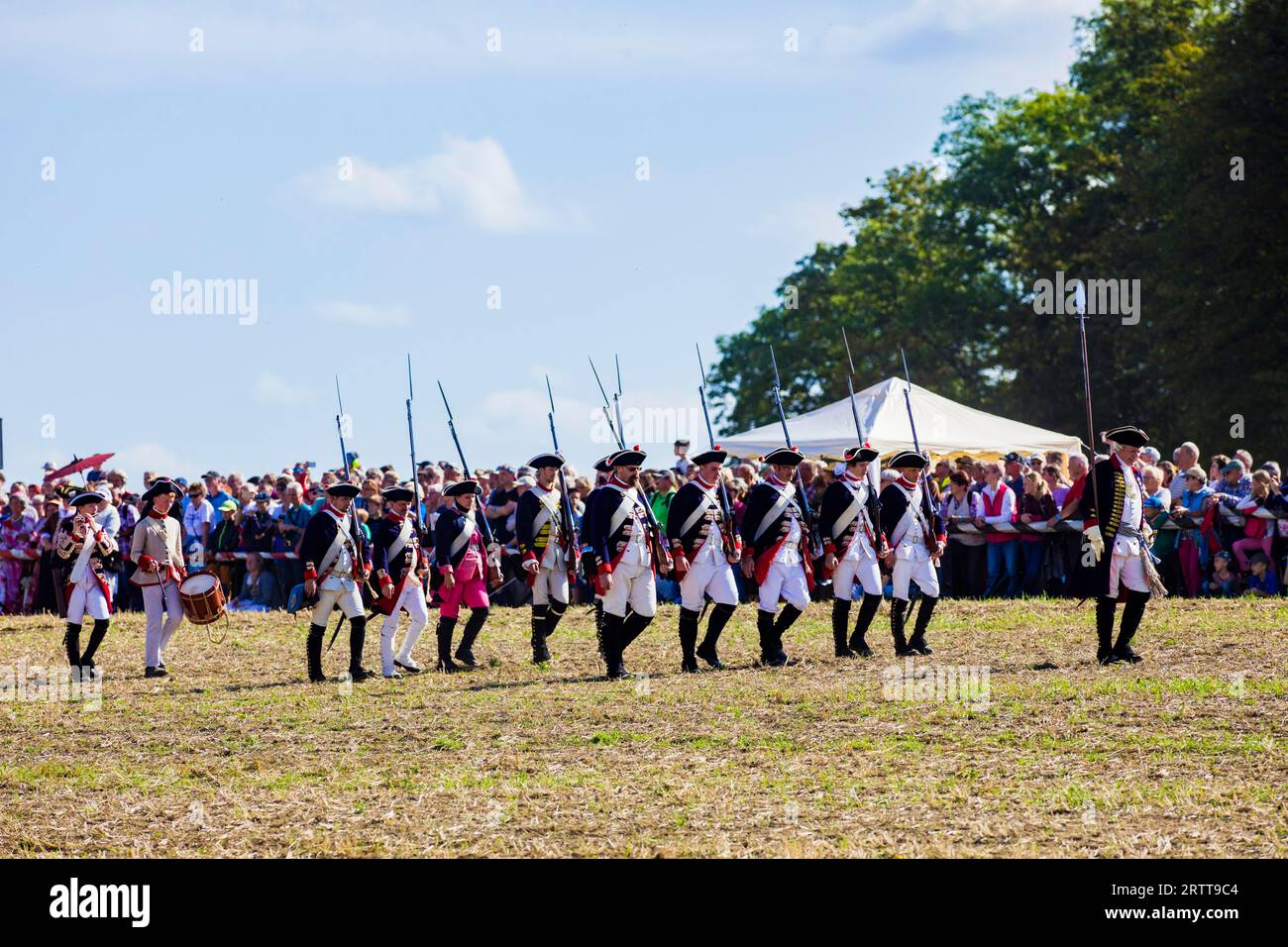 Battle of Maxen Stock Photo - Alamy