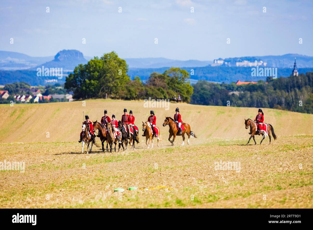 Battle of Maxen Stock Photo - Alamy