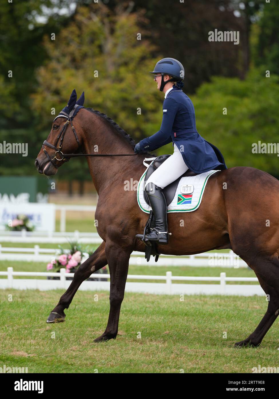 Alexandra Munn of South Africa with The Spice Merchant during the ...