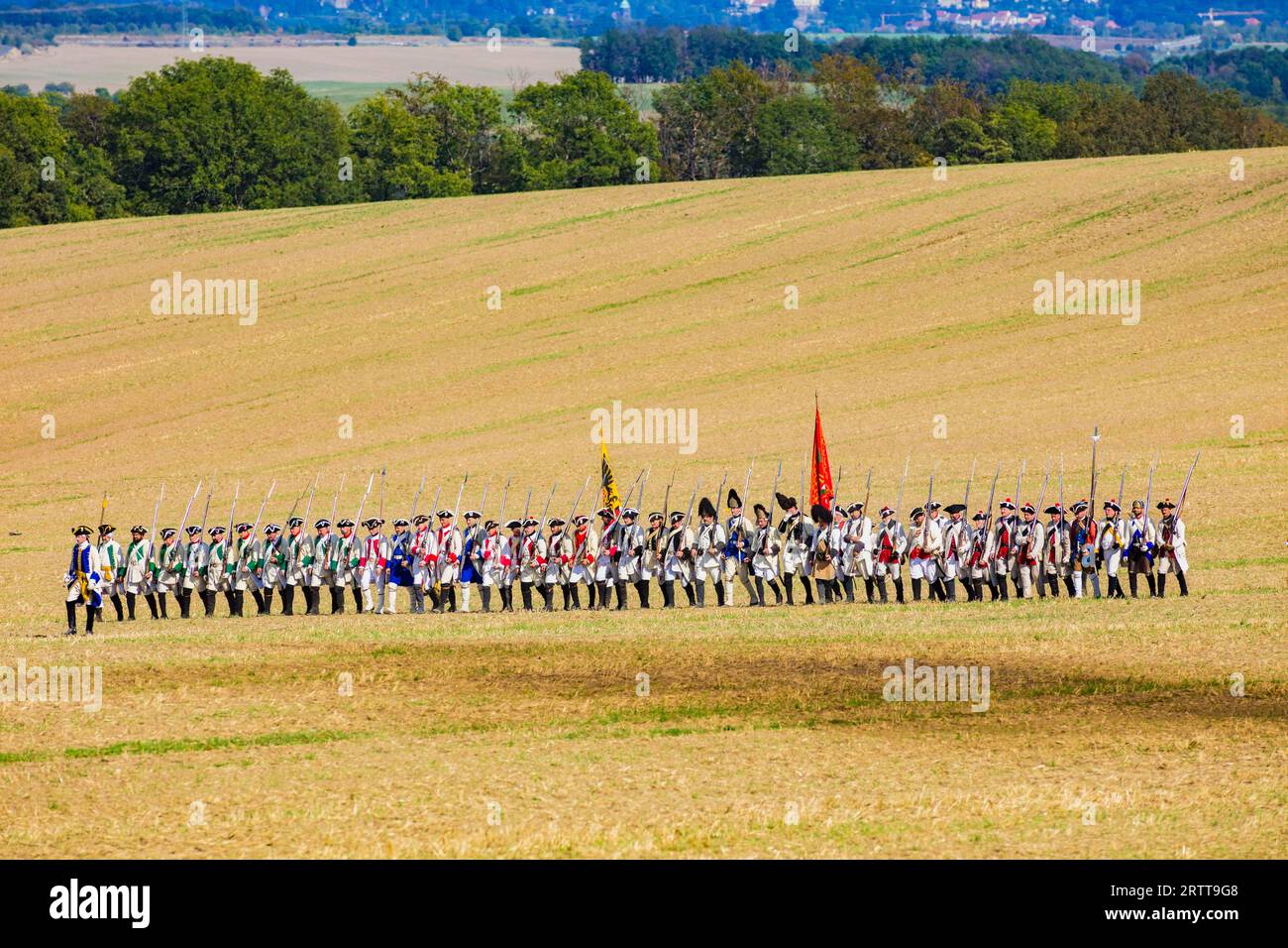 Battle of Maxen Stock Photo - Alamy