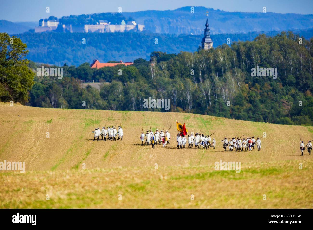 Battle of Maxen Stock Photo - Alamy