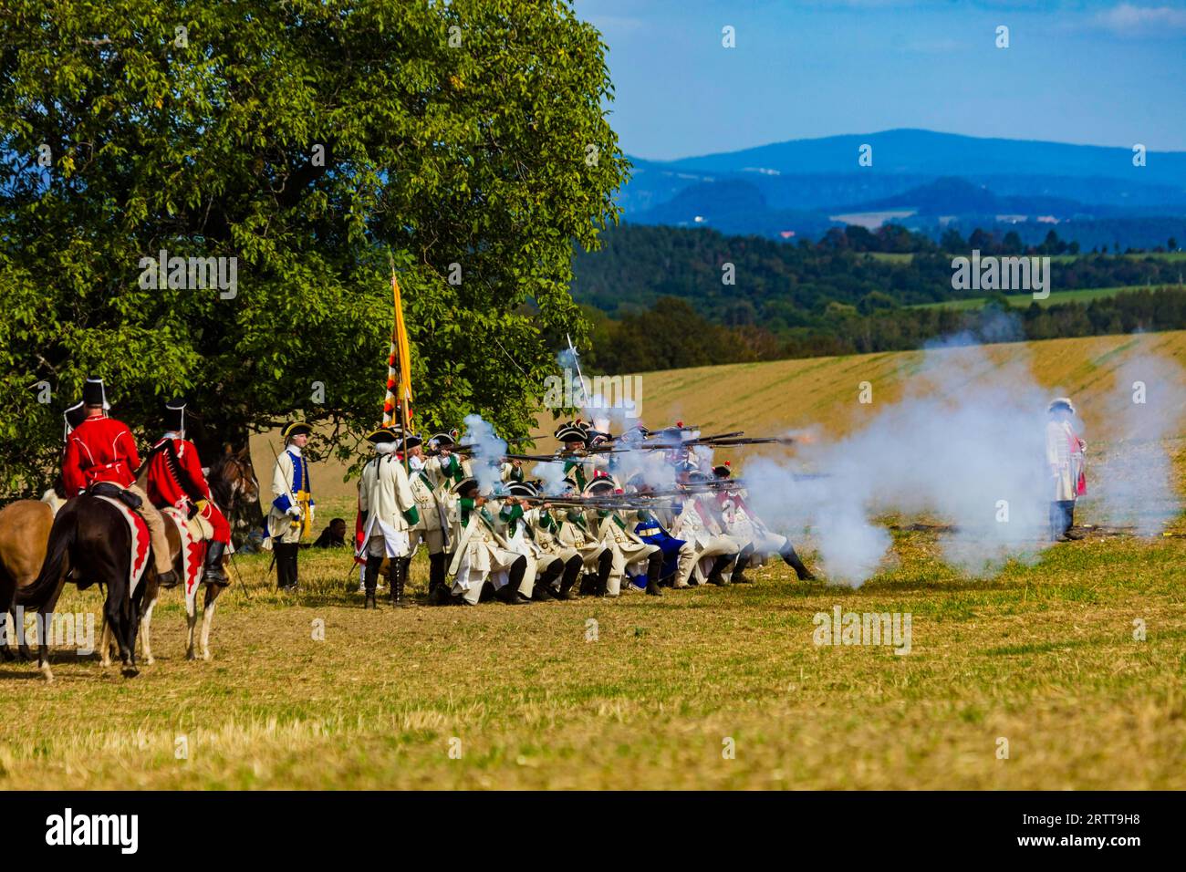 Battle of Maxen Stock Photo - Alamy