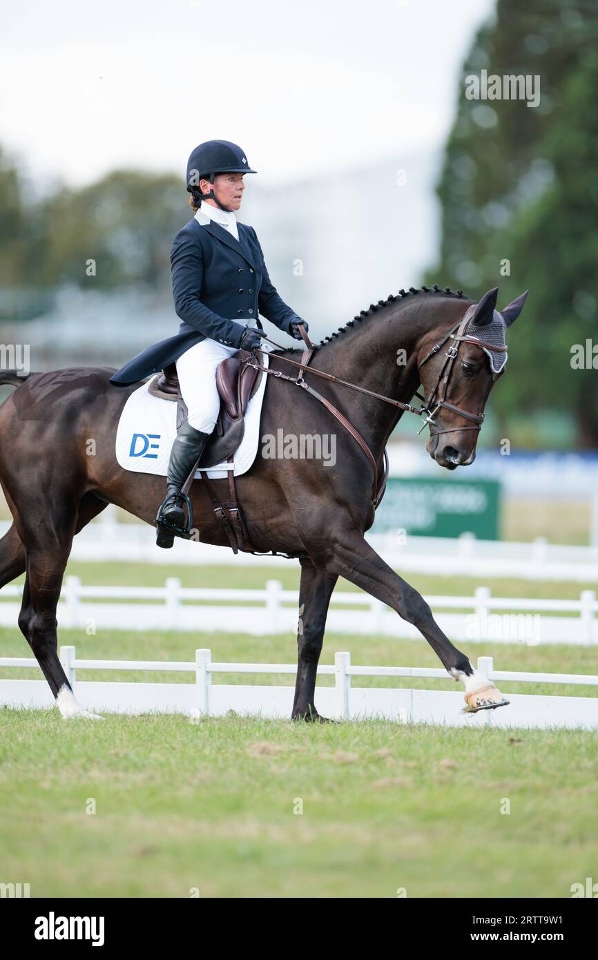 Kate Rocher-Smith of Great Britain with Dassett Select during the ...