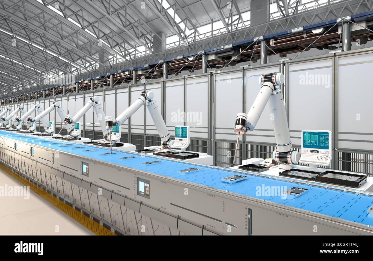 Phone assembly line hi-res stock photography and images - Alamy