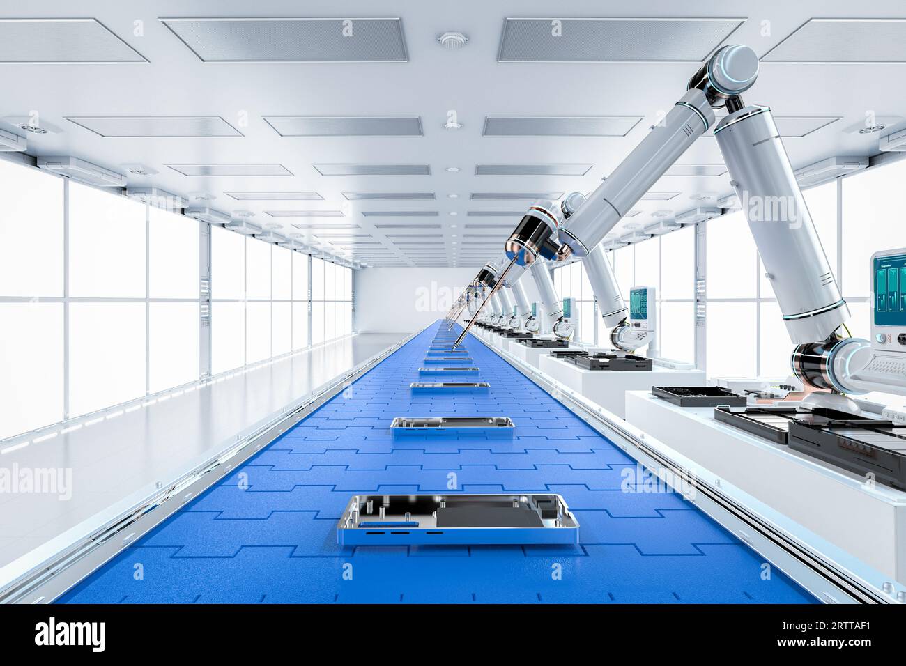 Mobile manufacturing assembly line hi-res stock photography and images ...