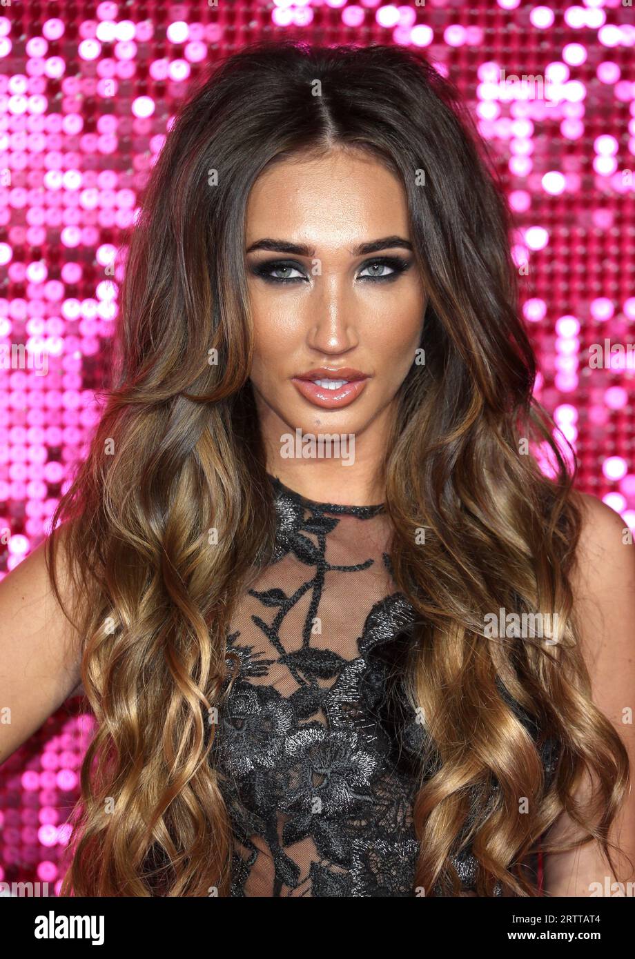 Megan McKenna attends the ITV Gala at the London Palladium in London ...