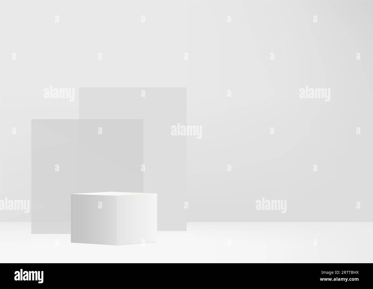 vector illustration image with single flooring with empty space Stock ...