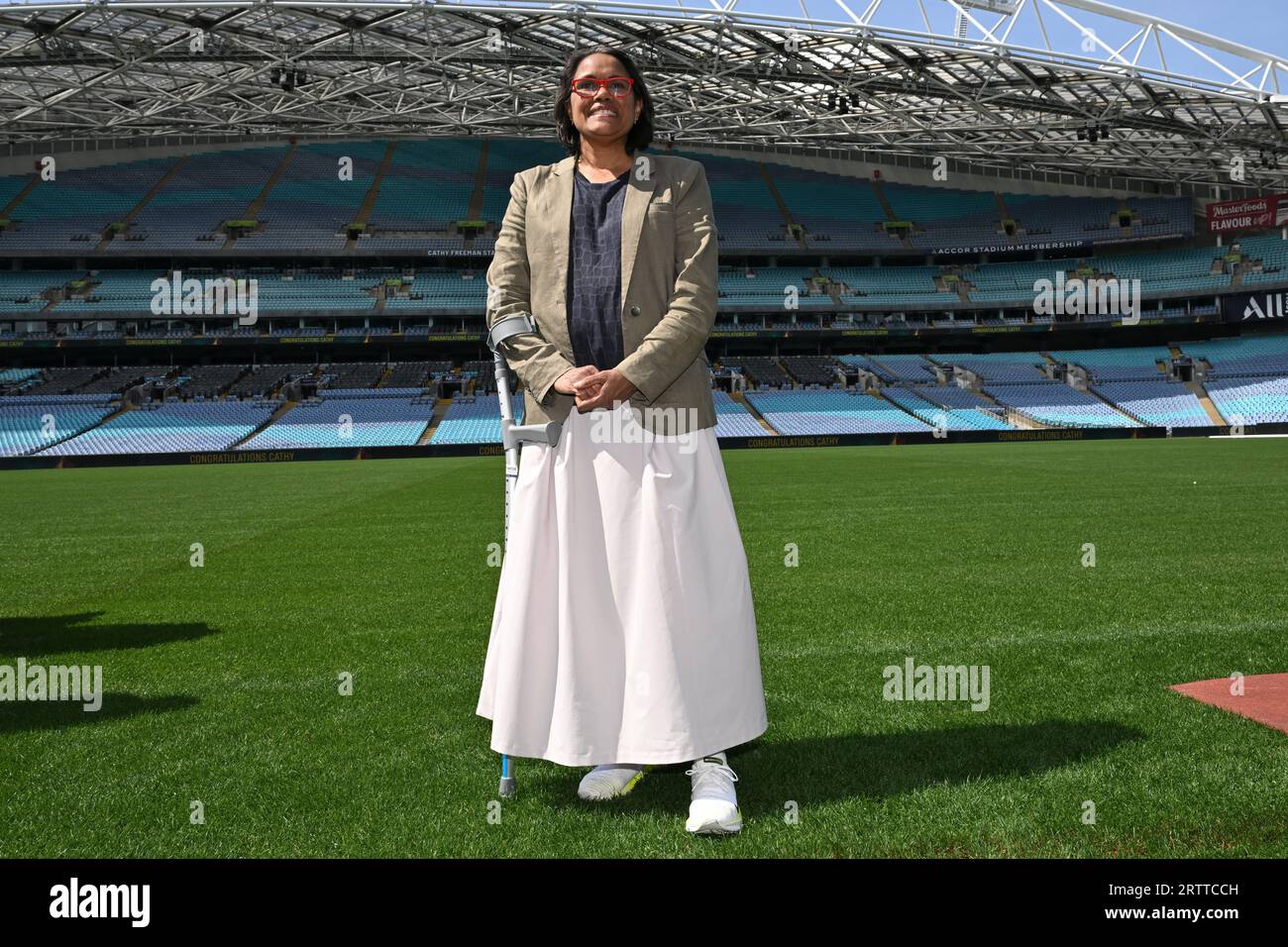 Sydney, Australia. 15th Sep, 2023. Olympic champion Cathy Freeman ...