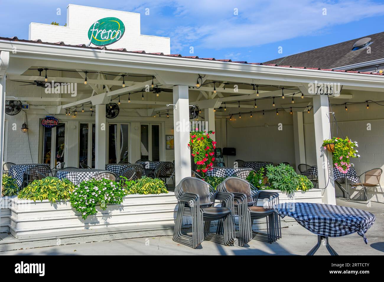 NEW ORLEANS, LA, USA - September 14, 2023: Front of the Fresco Cafe on ...