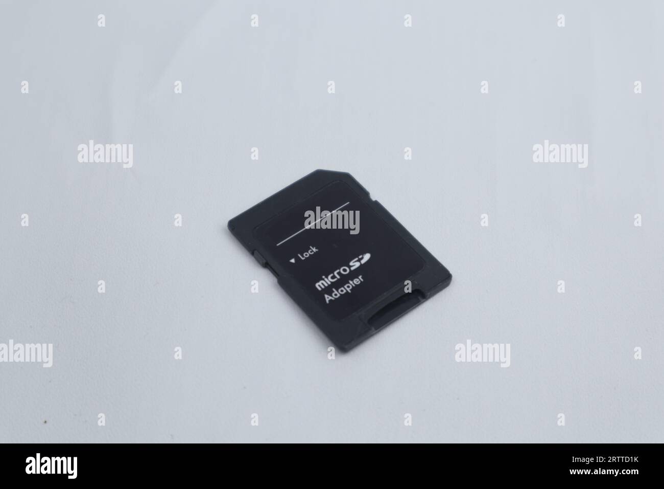 memory adapter isolated on a white background Stock Photo - Alamy