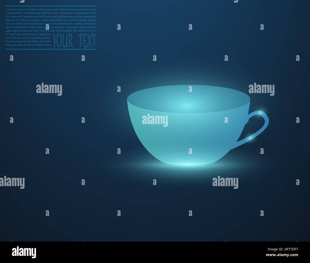 Empty dark plate on Stock Vector Images - Alamy