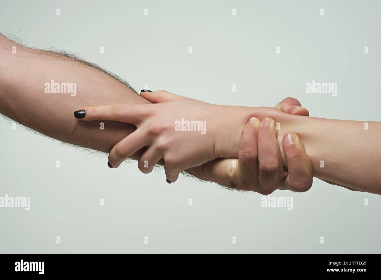 Helping hands. Holding hand, close up. Giving a helping hand. Support ...