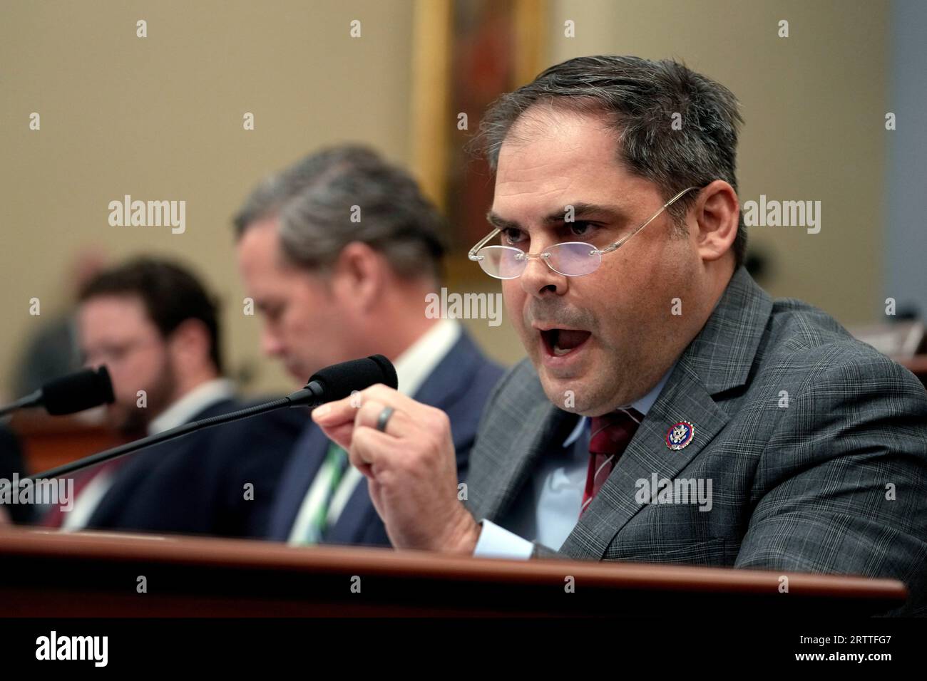 FILE - Rep. Mike Garcia, R-Calif., speaks during the House Select ...