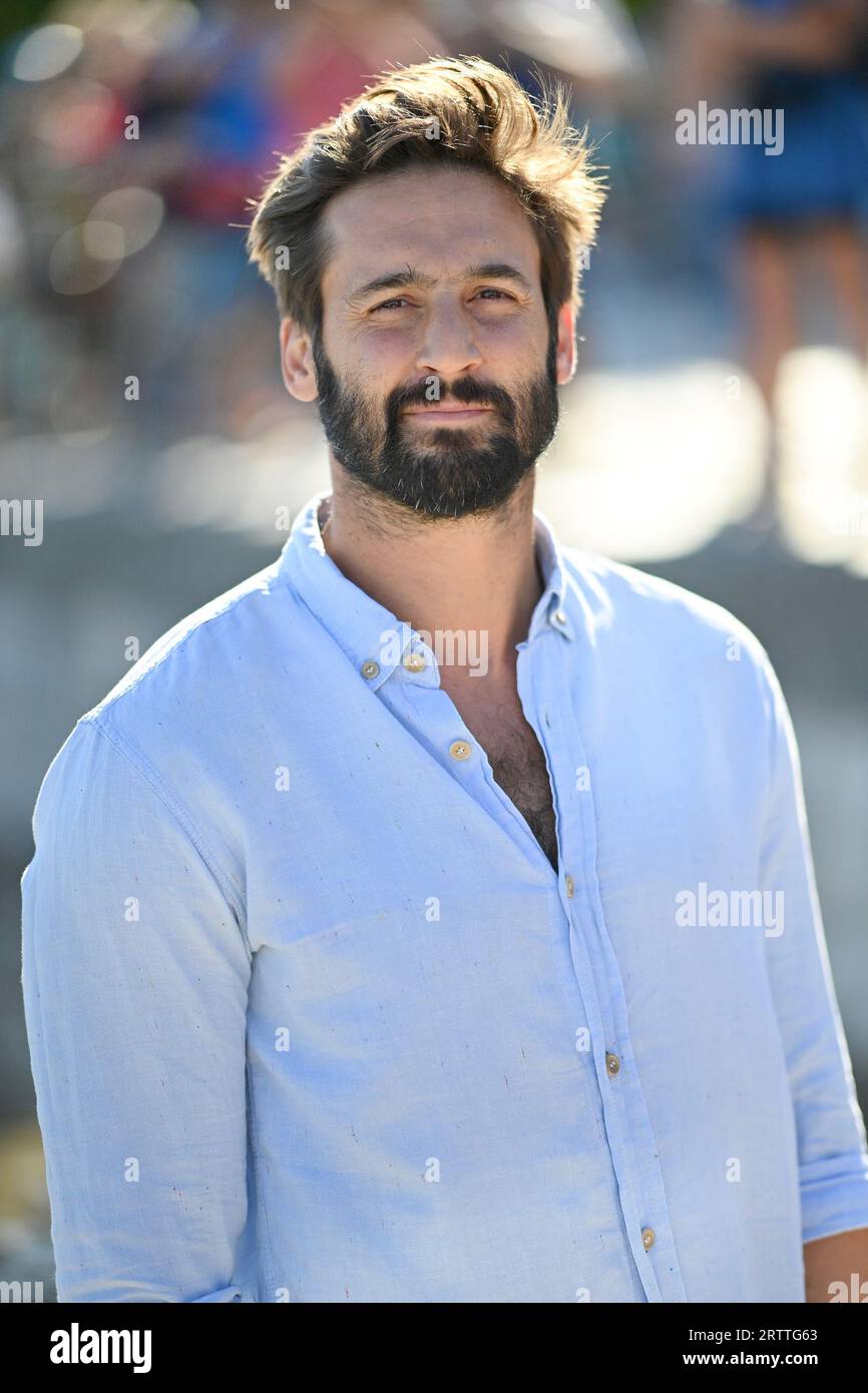 La Rochelle, France. 14th Sep, 2023. Guillaume Labbe attends during the ...