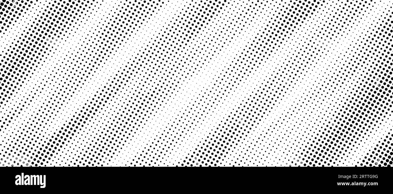 Halftone diagonal stripe texture. White and black oblique faded ...