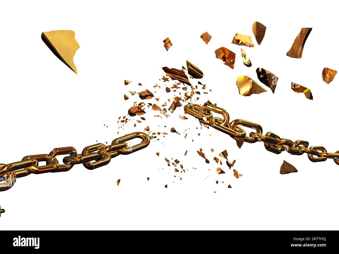 Fire chain 3d Cut Out Stock Images & Pictures - Alamy