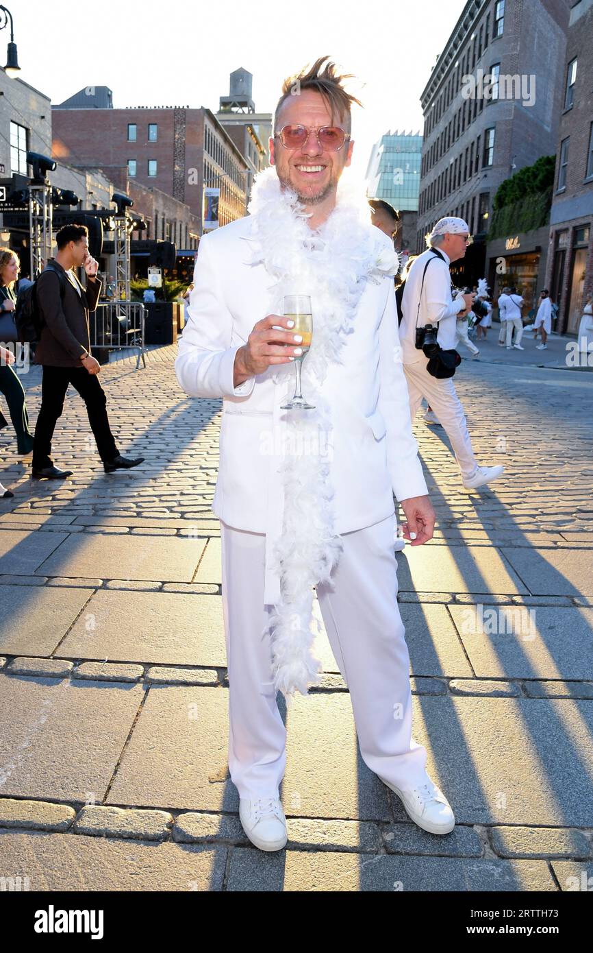 New York, USA. 14th Sep, 2023. Meatpacking BID Executive Director ...