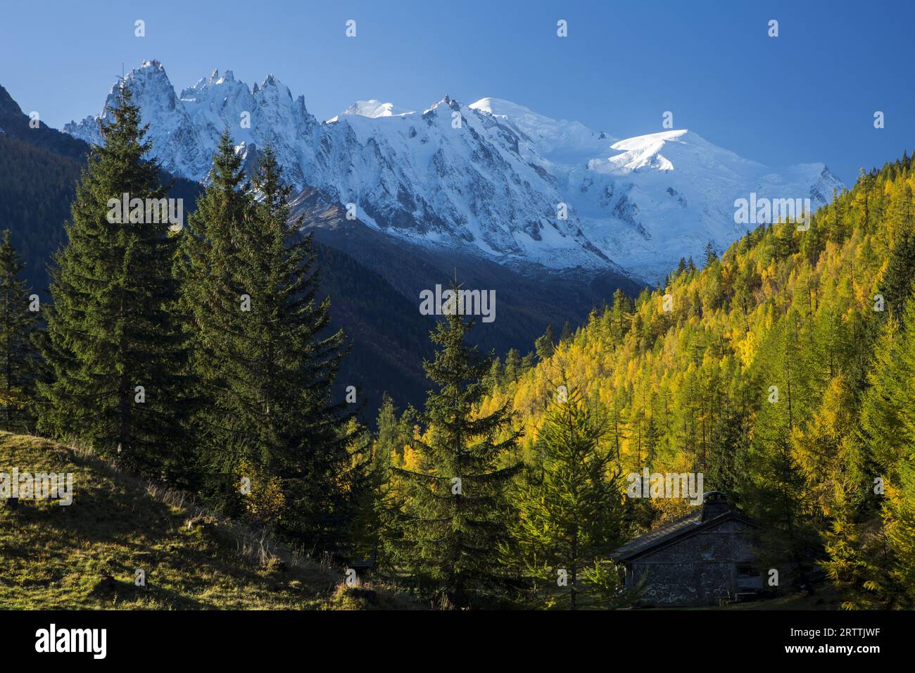 FRANCE. HAUTE-SAVOIE (74) CHAMONIX, THE PEAKS OF CHAMONIX, THE PEAK OF ...
