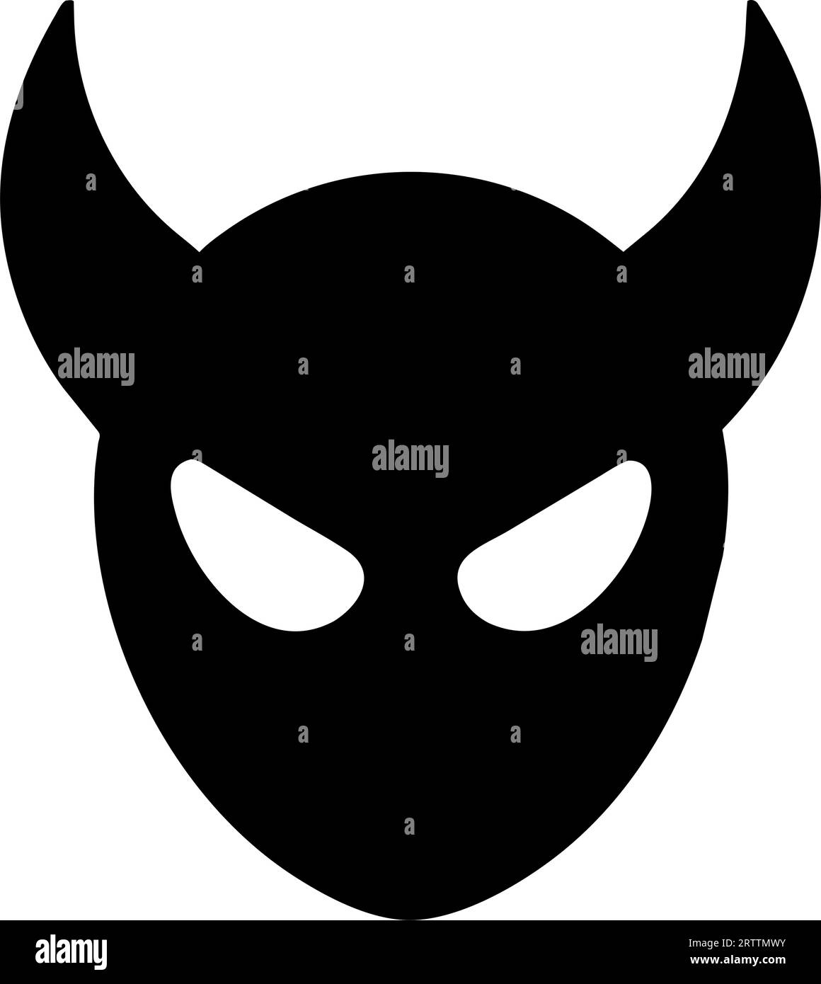 Devil Head Silhouette