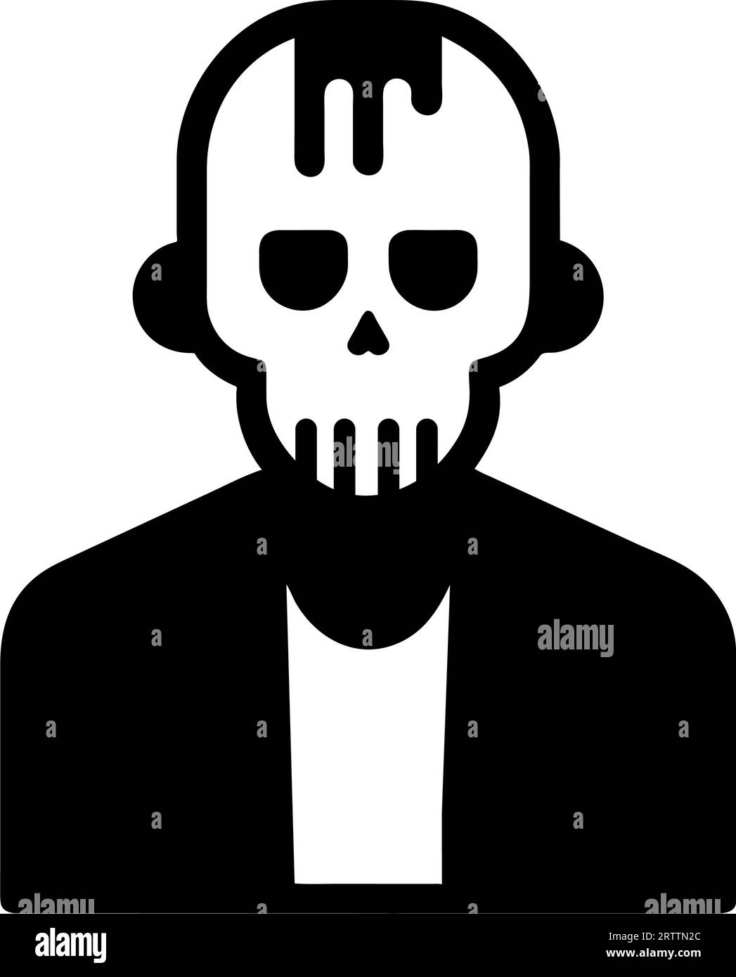 serial killer character halloween silhouette style Stock Vector Image ...