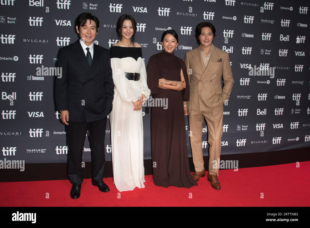 Toronto, Canada. 14th Sep, 2023. From Left to Right: Sol Kyung-gu, Kim ...
