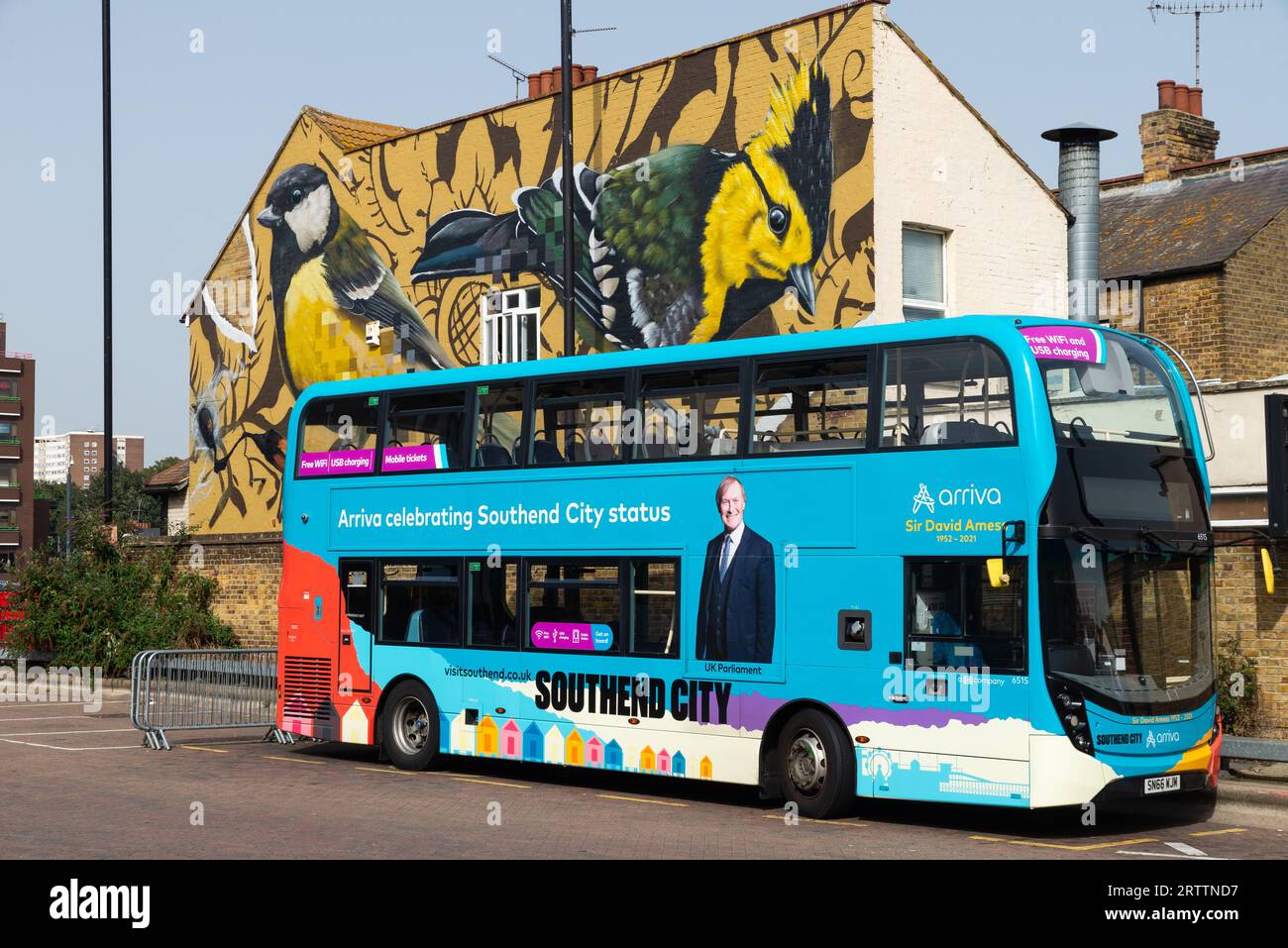 Southend City Jam graffiti street art festival summer 2023. Mural on ...