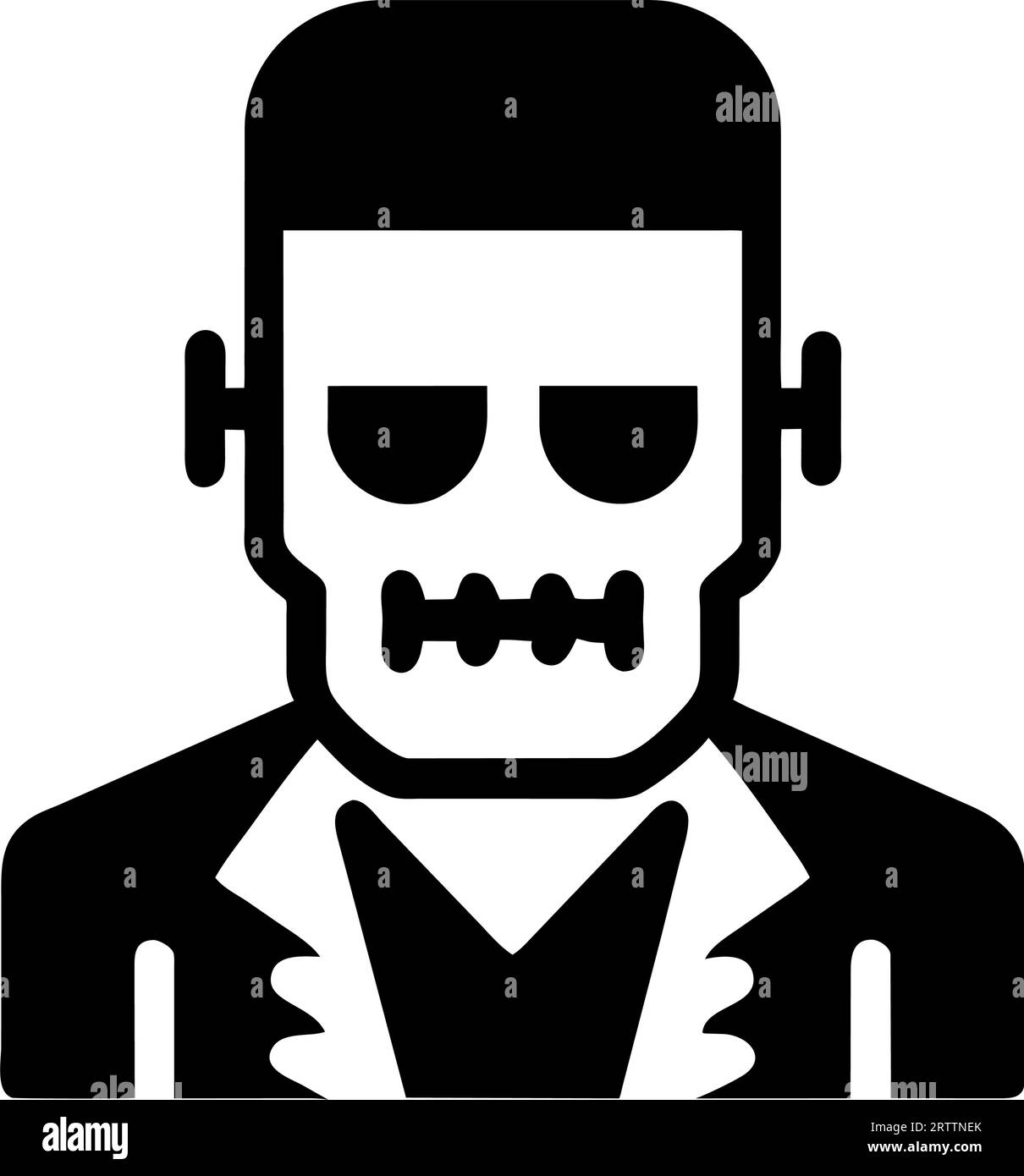 Frankenstein Silhouette Frankenstein's Monster Head