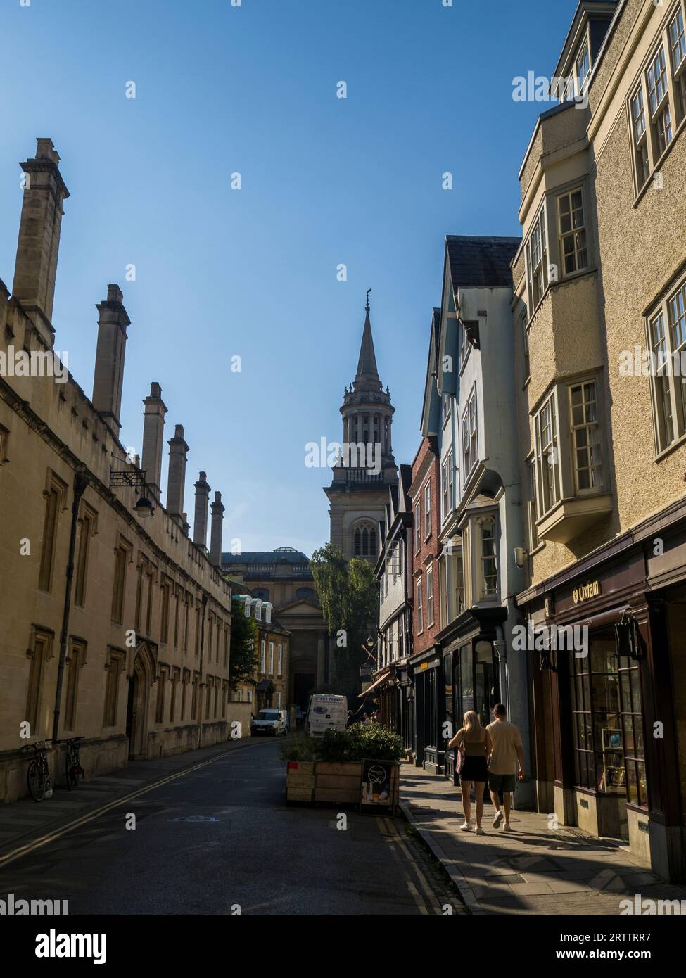Lincoln college library hi-res stock photography and images - Alamy