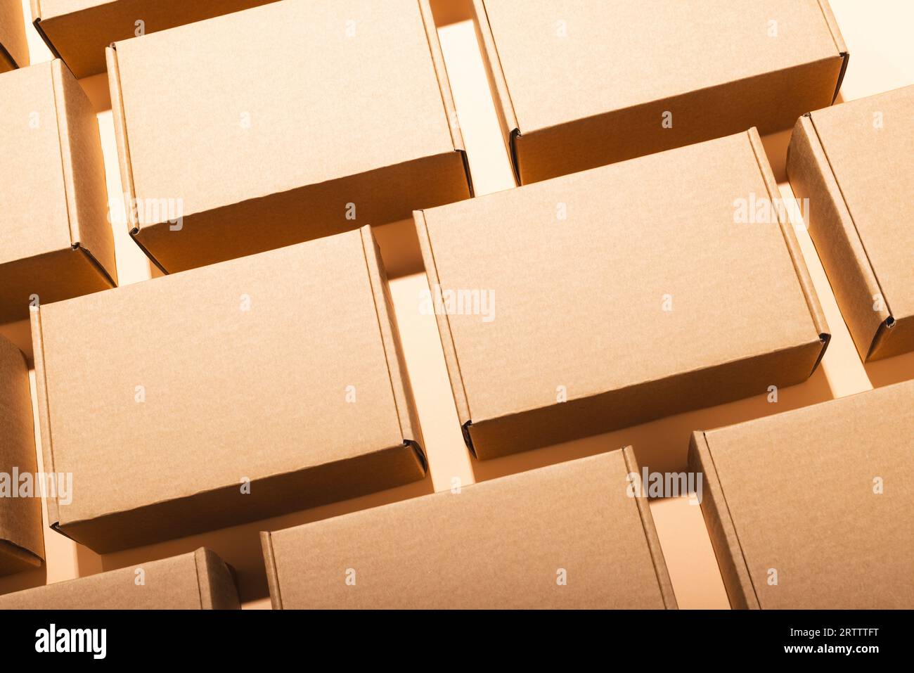 Rows boxes hi-res stock photography and images - Alamy