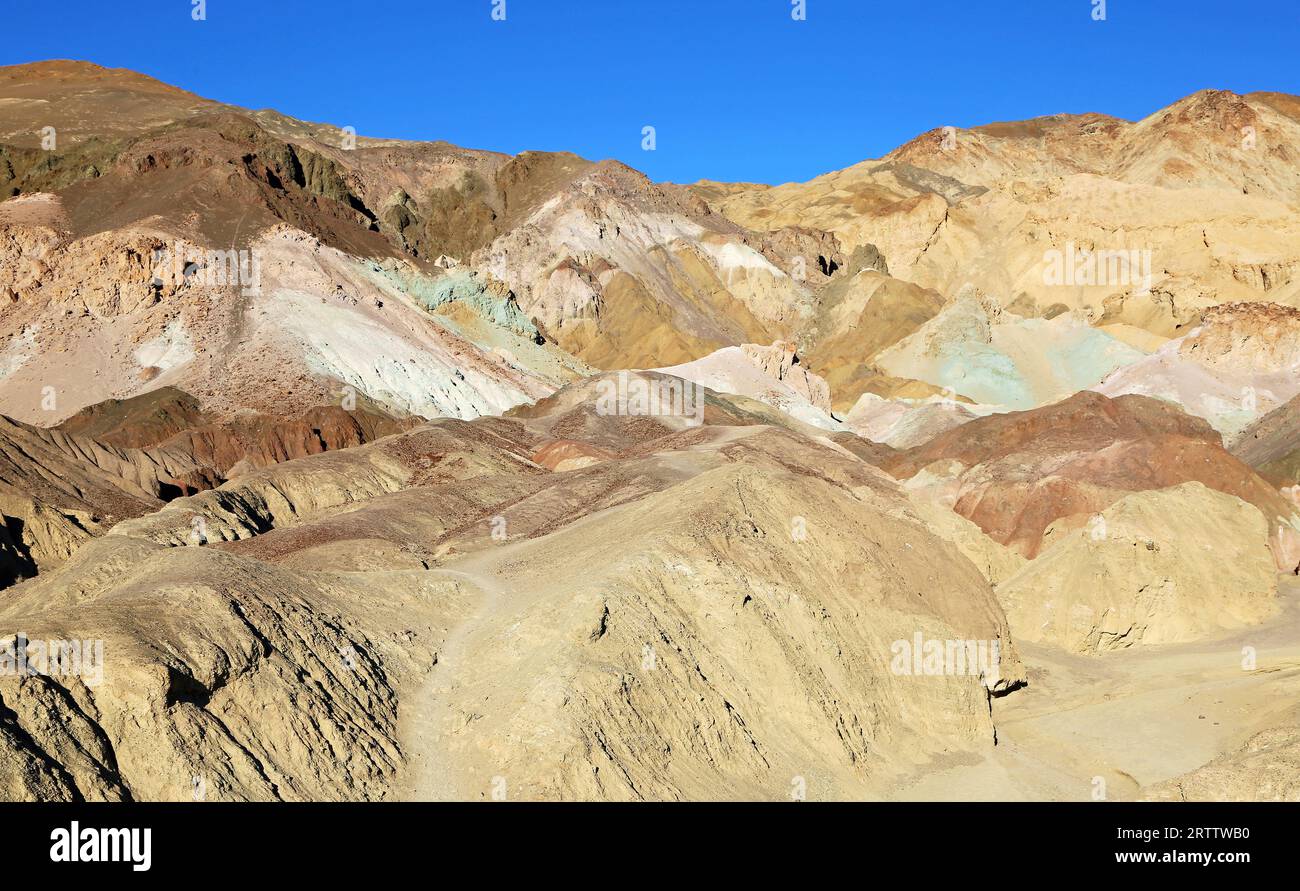 Landscape with Artist's Palette, California Stock Photo - Alamy