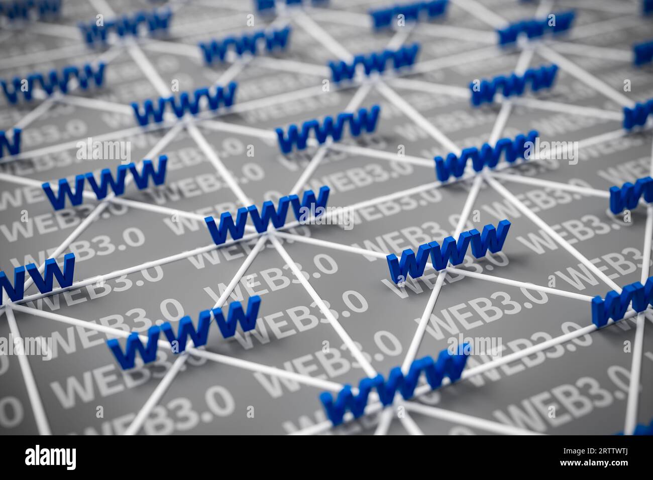 Internet concept with a grid network from WEB 3.0 to decentralization ...