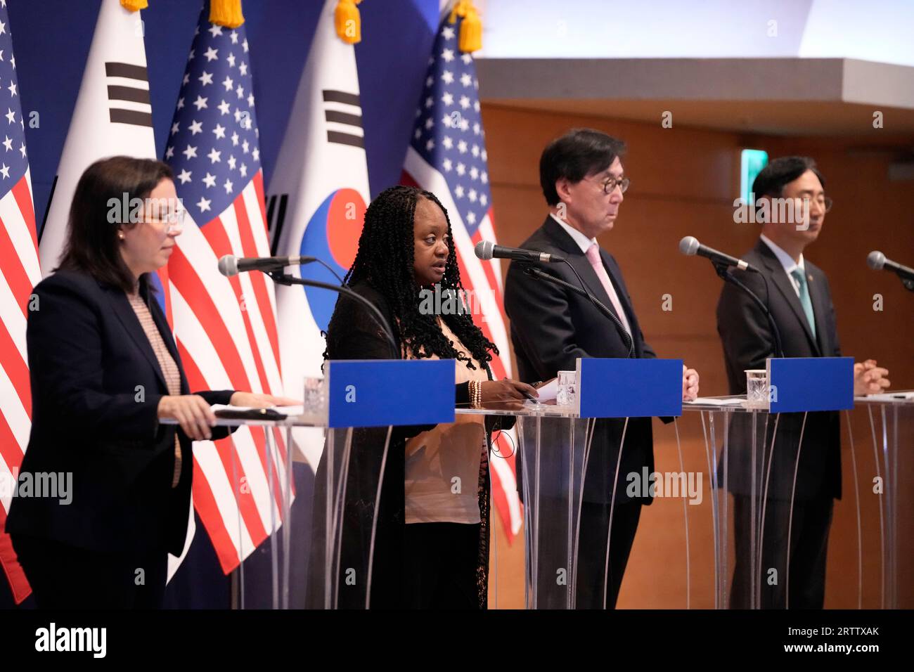 From left, Acting U.S. Under Secretary of Defense for Policy Sasha ...
