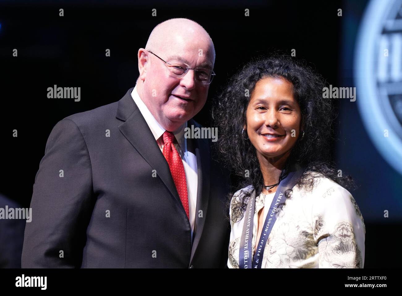 Eugene, United States. 14th Sep, 2023. USTFCCCA chief executive officer ...