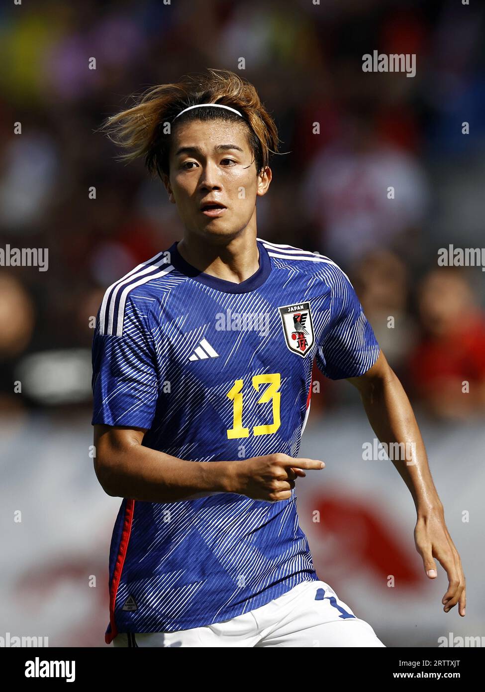 GENK - Keito Nakamura of Japan during the friendly International match ...