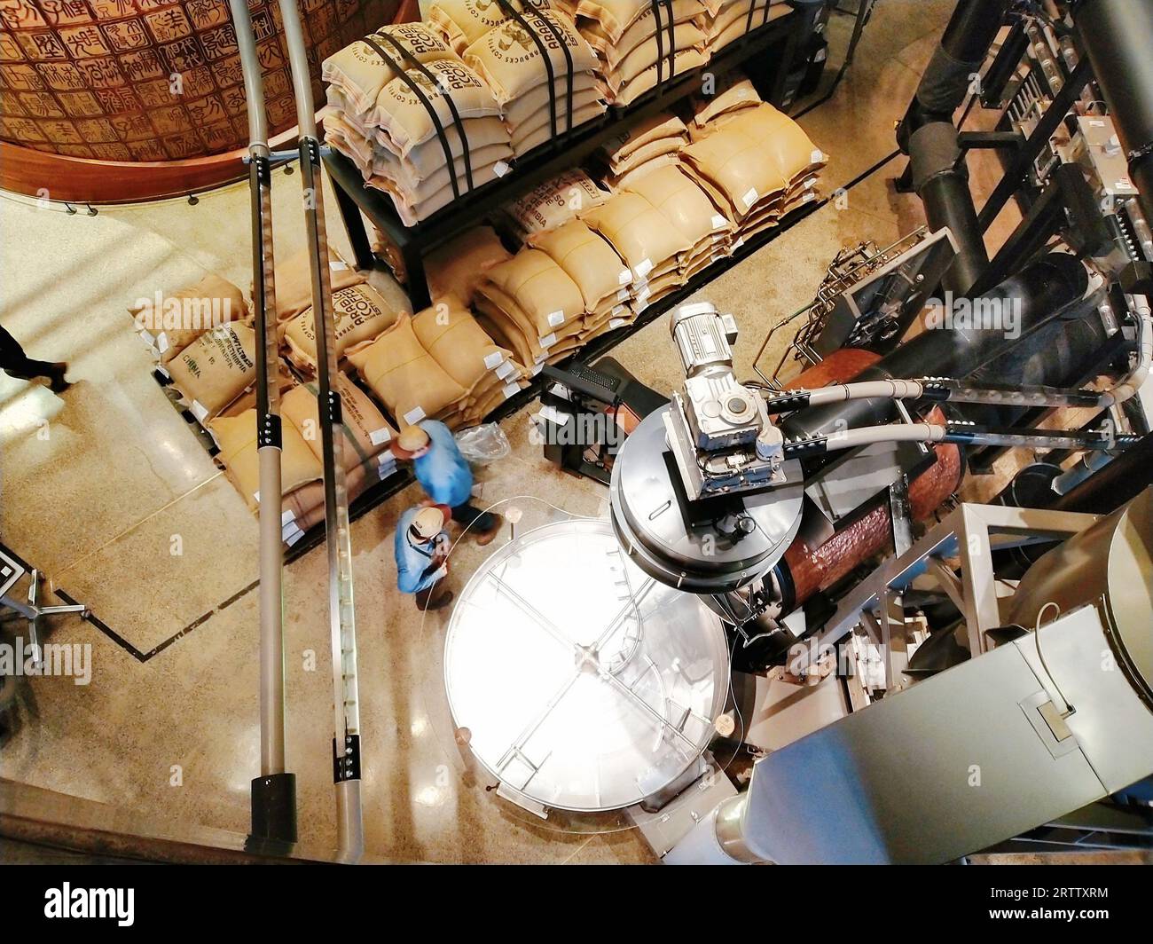 (FILE) Customer consume at the world's largest Starbucks Reserve ...