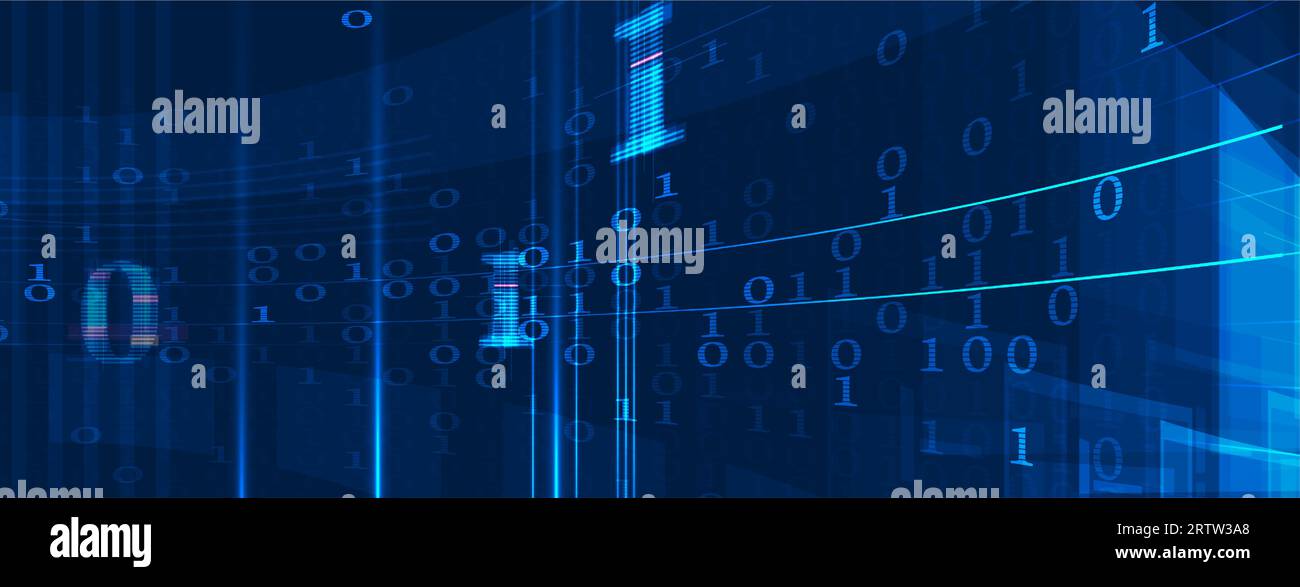Technology abstract futuristic science background for internet business ...