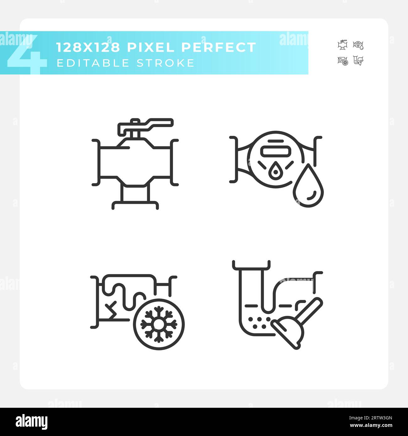 Drainage control Stock Vector Images - Alamy