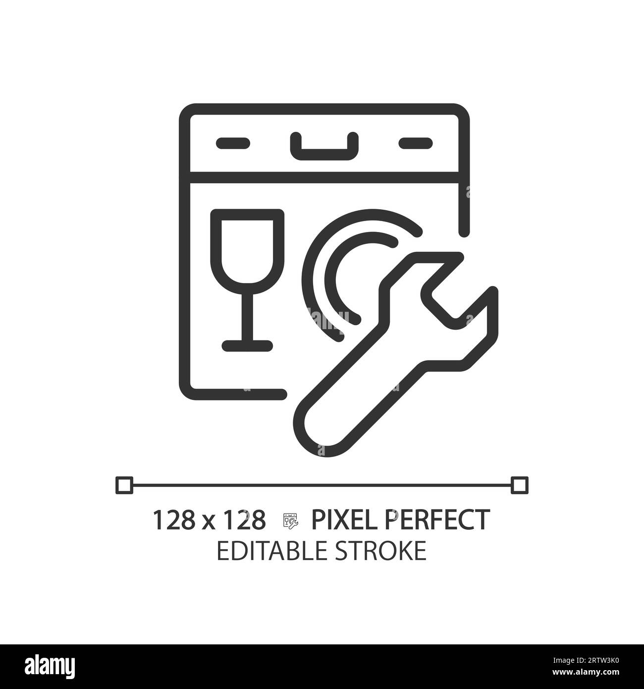 Modern dishwasher Black and White Stock Photos & Images - Alamy