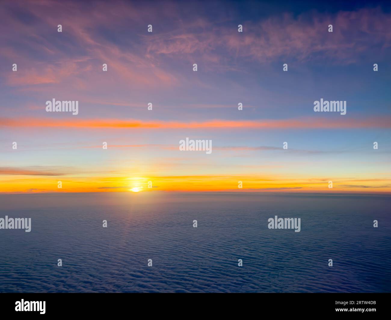 Clouds seen from above sunrise hi-res stock photography and images - Alamy