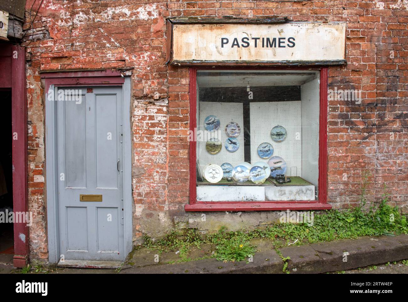 Pastimes the military memorabelia shop in Bristol UK Stock Photo - Alamy