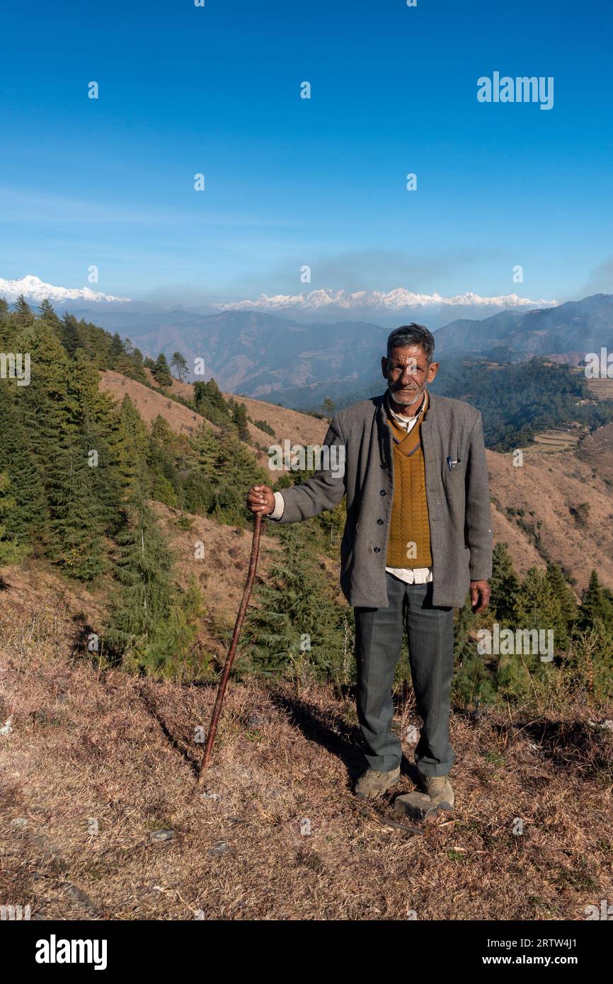 November 30th 2022. Tehri Garhwal, Uttarakhand India. Garhwali local ...