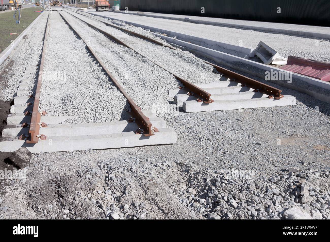 Laying on railroad tracks hi-res stock photography and images - Alamy