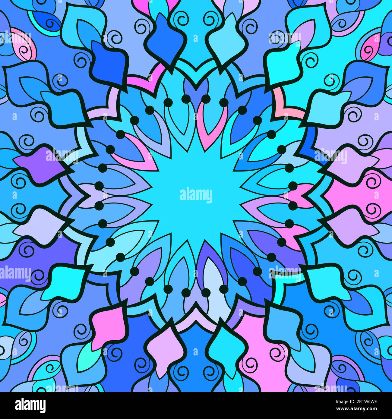 Abstract colored stained glass texture Stock Vector Images - Alamy