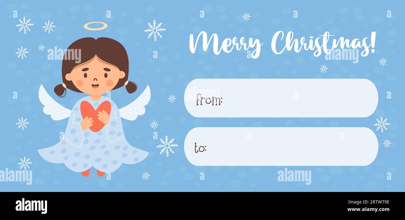Printable Angel Gift Tags Gift Tag Label Templates Download Gift Tag