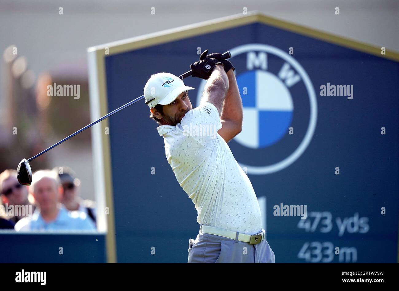 Aaron Rai during day two of the 2023 BMW PGA Championship at Wentworth ...