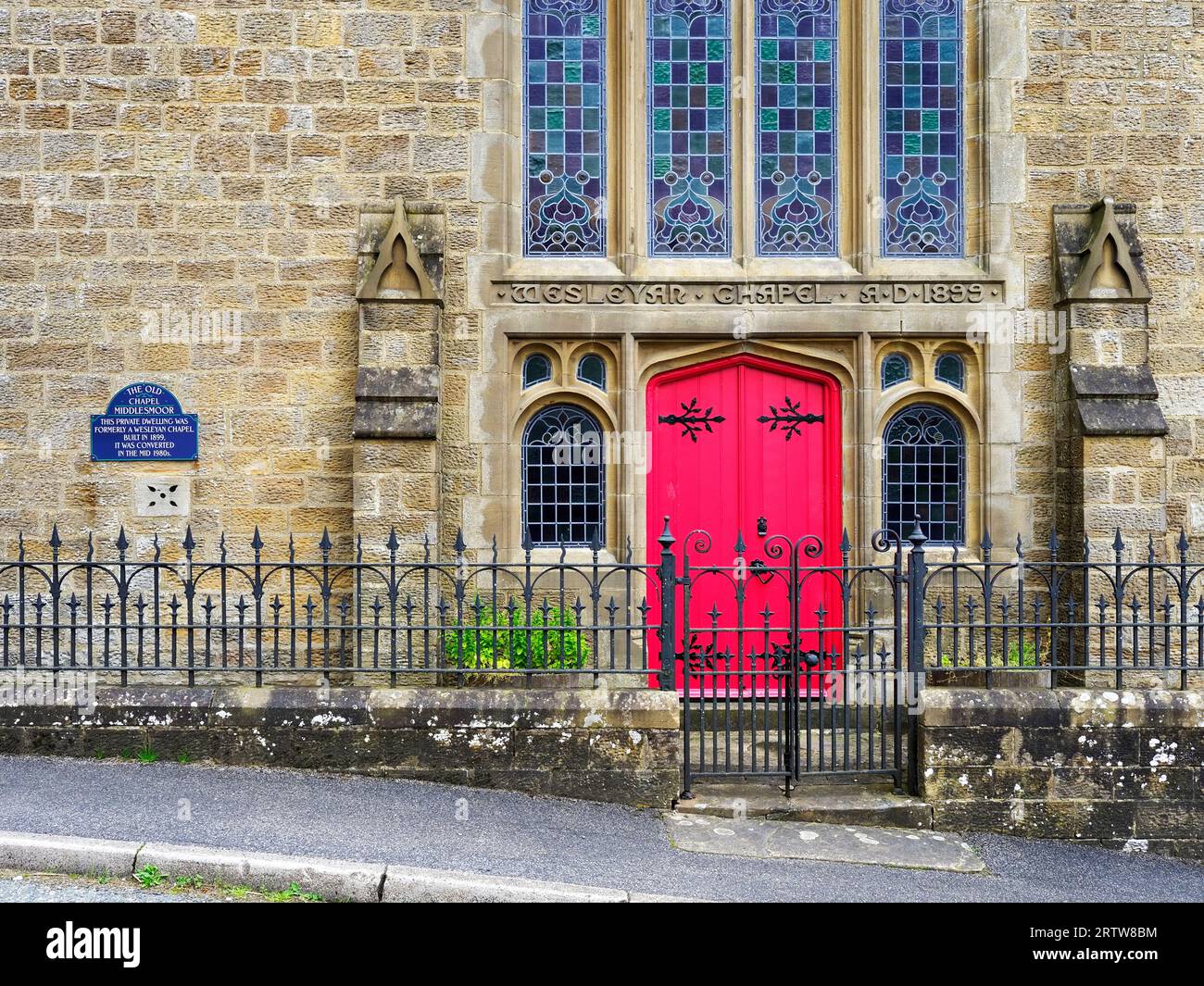 Middlesmoor methodist chapel hi-res stock photography and images - Alamy