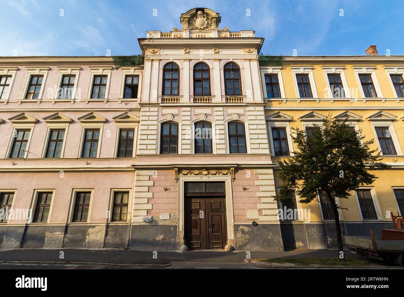 Building of former seminary, later Textile manufacturing factory, now ...